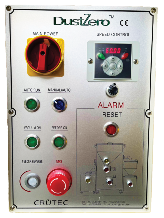 เครื่องแยกฝุ่น จากพลาสติก CRUTEC - DustZero - JST Engineering