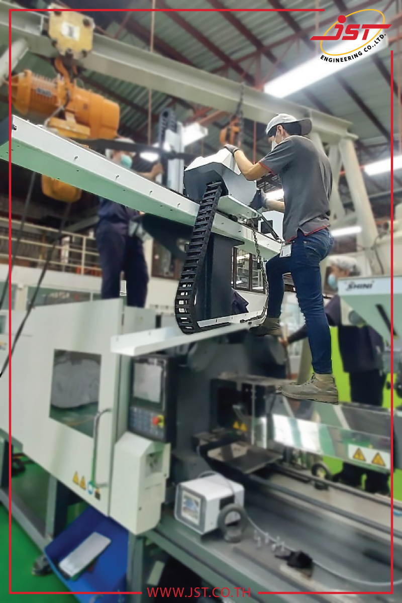 Moving and Wiring Robot - JST Engineering